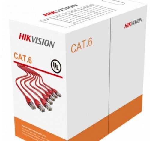 Сетевой кабель hikvision UTP CAT.6