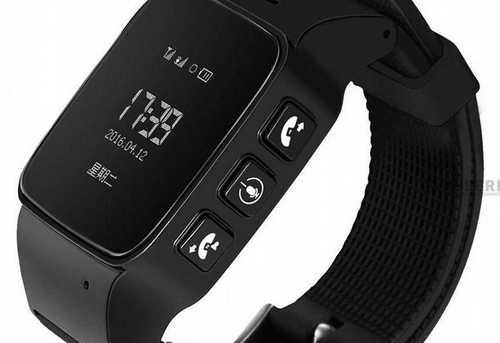 Часы-телефон с GPS SMART Watch EW100 черные