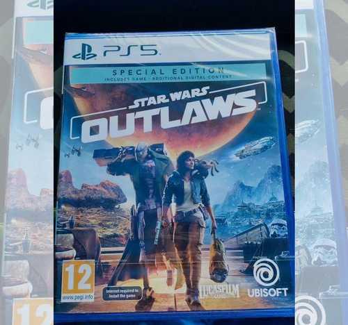 Star Wars Outlaws ps5 диск SE