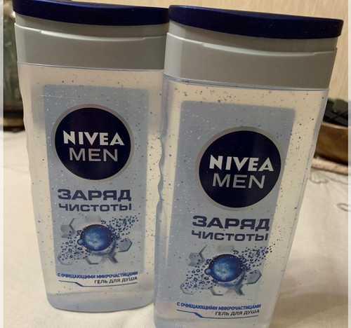 Гель для душа nivea мужской