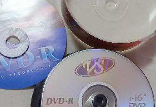 Чистые DVD-R и CD-RW