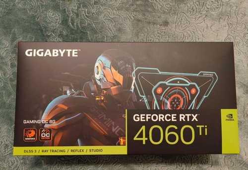 Видеокарта RTX 4060 Ti Gigabyte Gaming OC новая
