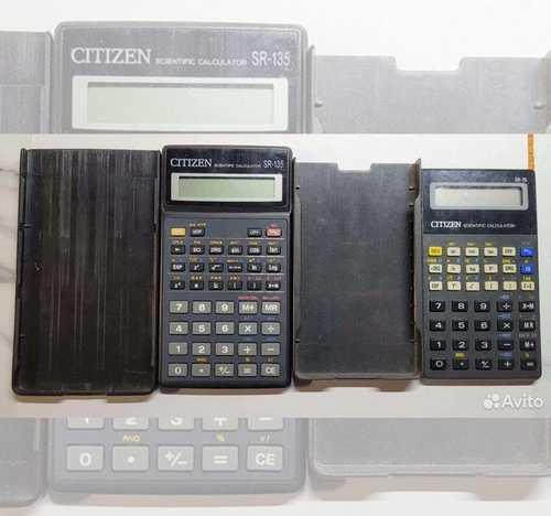 Инженерный калькулятор citizen SR135 и SR35