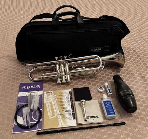 Труба Yamaha YTR-2330s   сурдина Silent Brass PM7