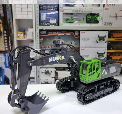 Радиоуправляемый экскаватор HUI NA 1:18 HN1558