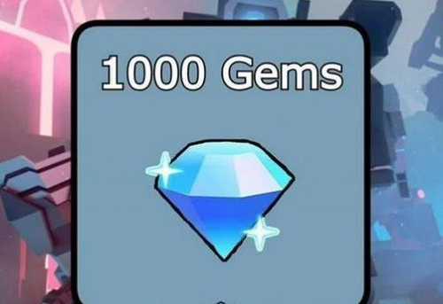 Гемы Toilet Tower Defence 1000 gems pack