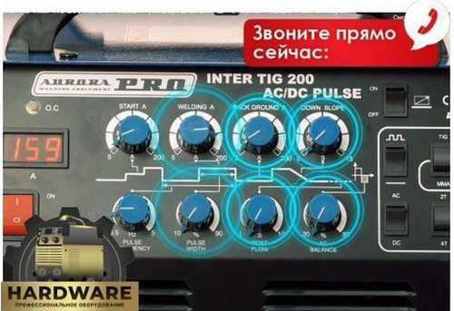 Сварочный аппарат Aurorapro Inter TIG 200 AC/DC'