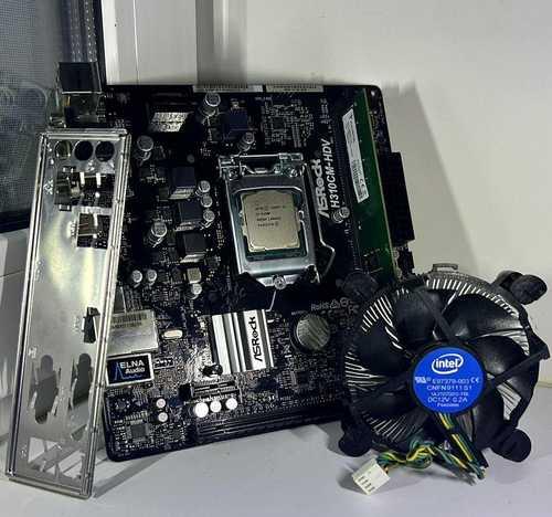 Комплект Intel Core I5 9400F   ASRock H310M   8GB