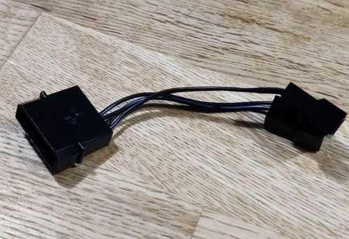 Кабель переходник molex (4pin) на 4-pin FAN