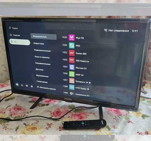 Телевизор 24" SmartTV doffler 24GHS57