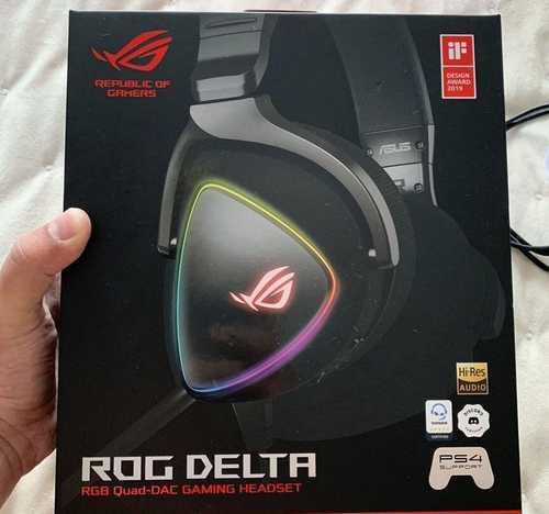 Наушники Asus Rog Delta type-C