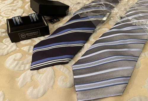 Новый галстук Henderson и запонки Henderson