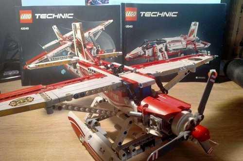 Lego Technic 42040 2в1 пожарный гидроплан