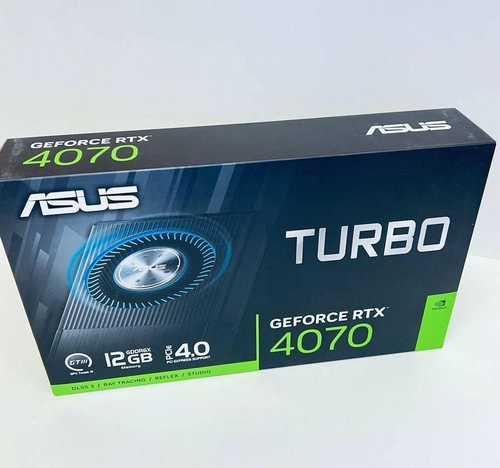 Asus Видеокарта GeForce RTX 4070 Turbo 12 гб