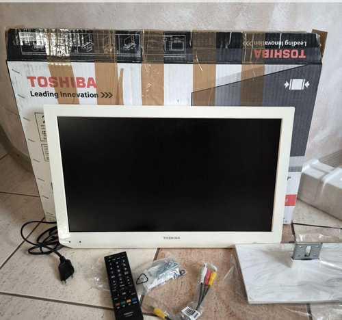 Телевизор бу рабочий ЖК Toshiba 22"/55см