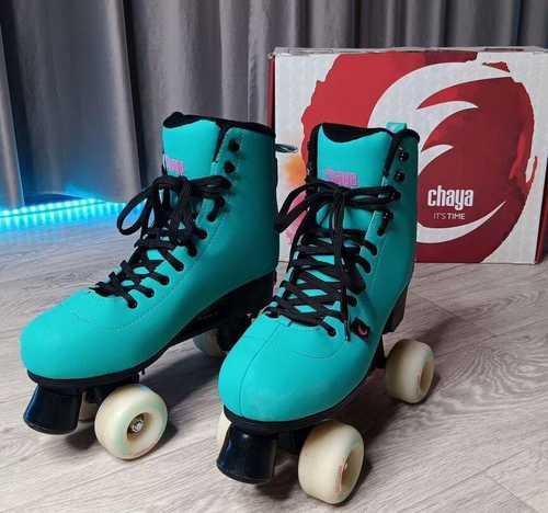 Ролики квады Chaya Bliss Kids Turquoise 39-42