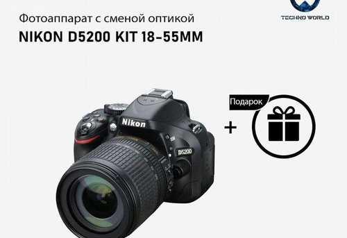 Фотоаппарат nikon 5200 kit 18-105mm (Гарантия)