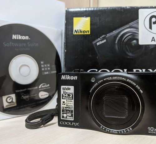 Фотоаппарат Nikon Coolpix s8000