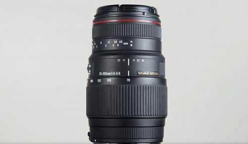 Sigma 70-300mm f/4-5.6 APO DG Canon EF