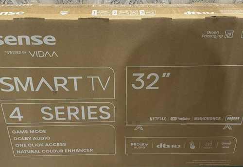 Телевизор 32 диагональ hisense 32a4k