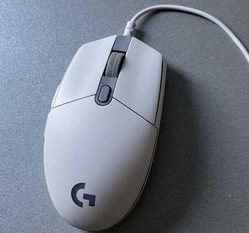 Logitech g102 белая