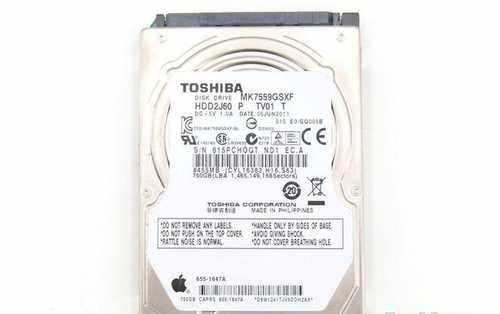 Жесткий диск 2.5 HDD 750Gb