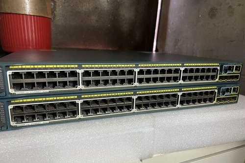 Cisco 2960S-48LPS-L poe гигабит