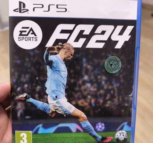 Диск FC 24 для PlayStation 5