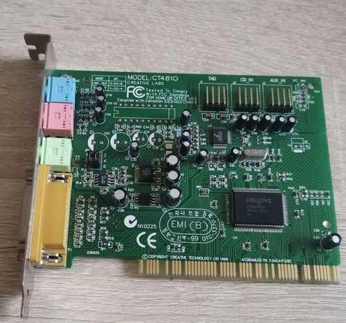 Creative Vibra 128 PCI, Model CT4810