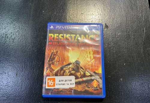 Resistance burning skies /psvita