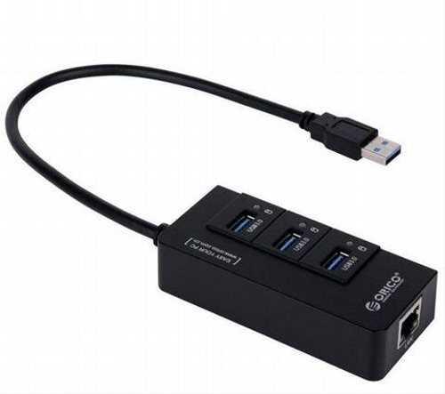 Адаптер USB3.0 - RJ45 (1Gbps) Orico #117475