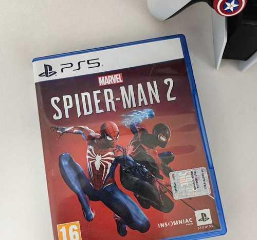 Spider man 2 ps5 диск полностью Русская версия