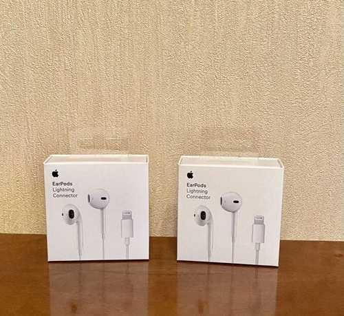 Проводные наушники Apple EarPods Lightning (новые)