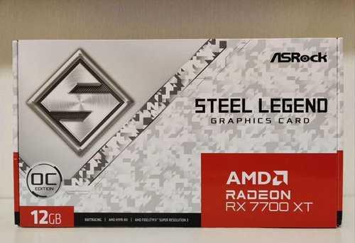 ASRock AMD RX 7700 XT 12GB Steel Legend OC Edition