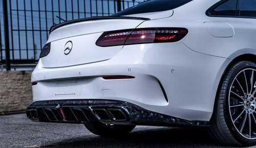 Карбоновый диффузор для E-Class Coupe C238