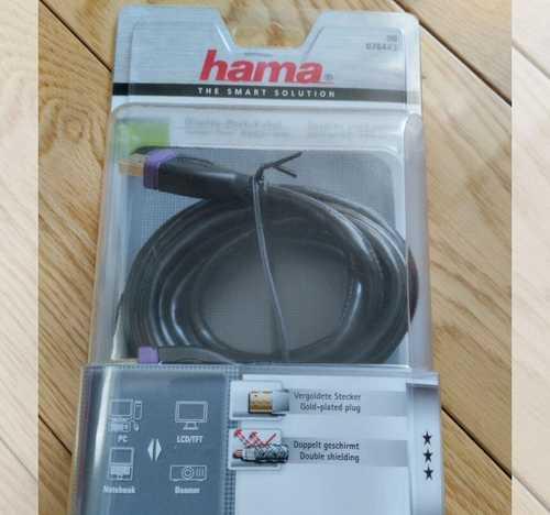 Кабель Hama DisplayPort(m) DisplayPort(m) 3м