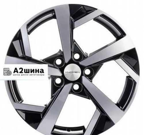 Диски Khomen Wheels KHW1712 (RAV4) Black-FP 7*17 5*114,3 ET39 60,1