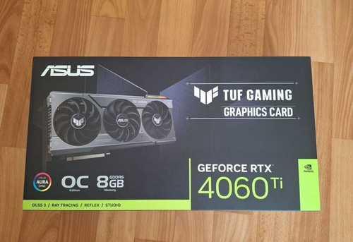 Видеокарта asus GeForce RTX 4060 Ti TUF Gaming OC