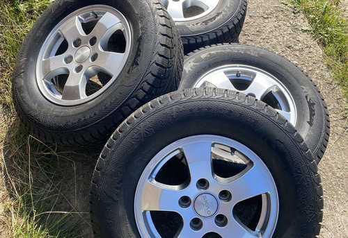 Колеса на ssangyong kyron r16