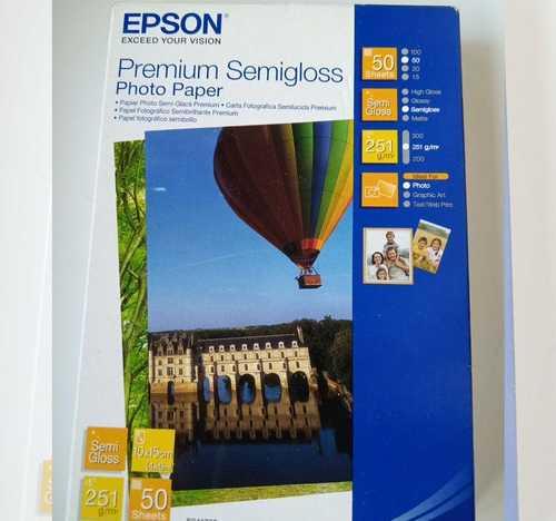 Фотобумага Epson 10х15 Premium