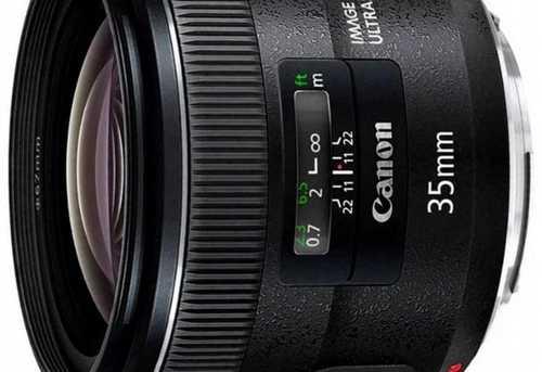 Объектив Canon EF 35mm f2 IS USM