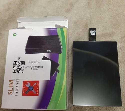 Жёсткий диск память Xbox 360s hdd 500 gb