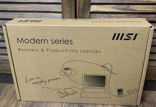 Msi Modern 14 IPS FHD i3 1215u/8GB/SSD256/iris Xe