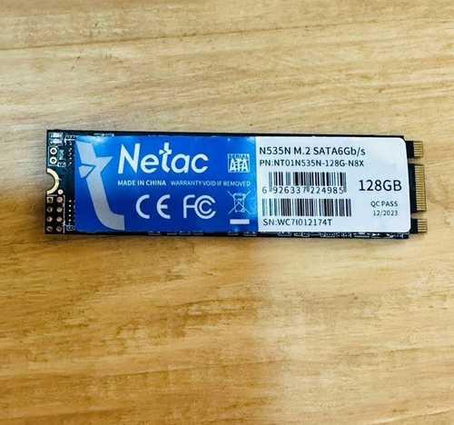 SSD накопитель netac N535N NT01N535N-128G-N8X 128г