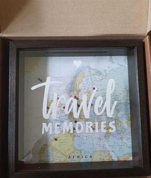 Рамка-копилка Travel Memories
