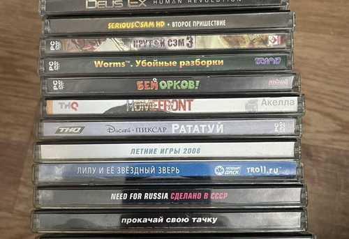 Компьютерные игры диски cd комплектом