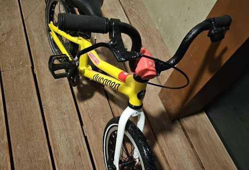 Велосипед Лисапед 14 (желтый)