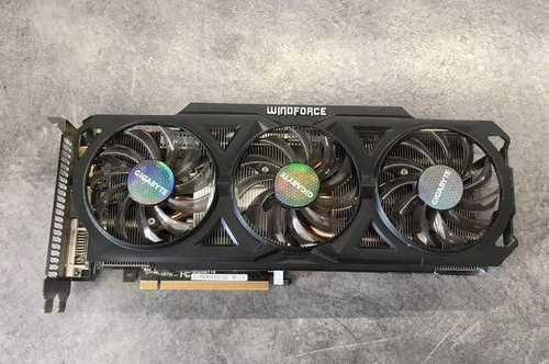 Видеокарта gigabyte AMD Radeon R9 280 GPU