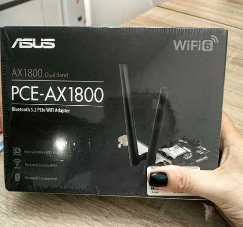 Wifi адаптер   bluetooth Asus pce-ax 1800