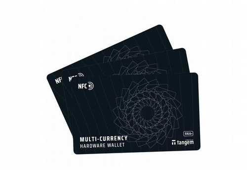 Криптокошелек Tangem Wallet набор из 3 карт